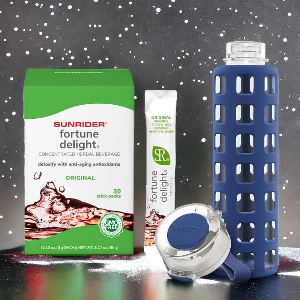 NOW AVAILABLE Fortune Delight Natural Instant Herbal Tea by Sunrider