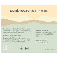 NOW AVAILABLE SunBreeze Oil - Bulk Savings by Sunrider