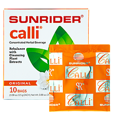 NOW AVAILABLE Calli 10 Pack - Natural Herbal Tea | by Sunrider
